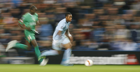 Robinho Manchester City United Kingdom Birmingham Editorial Stock Photo ...