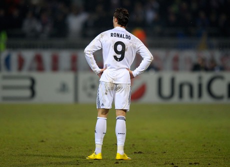 Cristiano Ronaldo Real Madrid Stands His Editorial Stock Photo - Stock ...