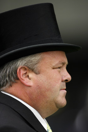 Trainer Peter Chapplehyam Watches His Horse Editorial Stock Photo ...