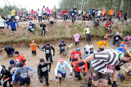 Tough Guy Extreme Running Race - 31 Jan 2010 Stock Pictures, Editorial ...