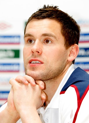 England Goalkeeper Ben Foster Speaks Reporters Editorial Stock Photo ...