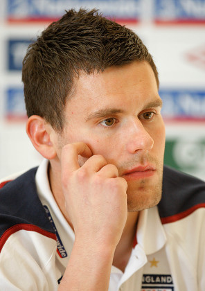 Goalkeeper Ben Foster England Speaks Reporters Editorial Stock Photo ...