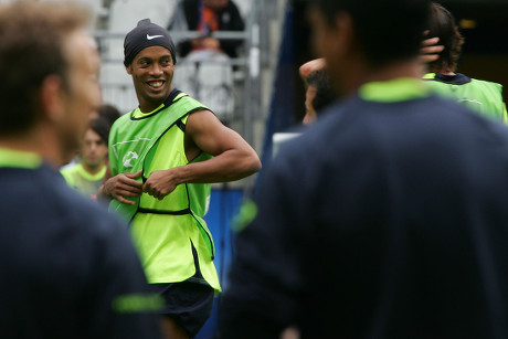 Ronaldinho Barcelona During Training Editorial Stock Photo - Stock ...