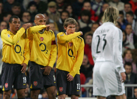 David Beckham Real Madrid Helps Stretch Editorial Stock Photo - Stock ...