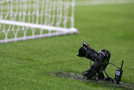 Remote Camera Behind Goal Net Editorial Stock Photo - Stock Image ...