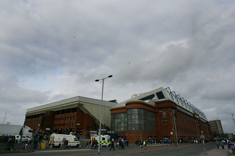 Glasgow Rangers Ibrox Stadium General View Editorial Stock Photo ...