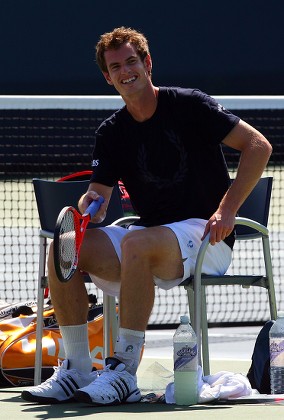 Andy Murray Great Britain Smiles During Editorial Stock Photo - Stock ...