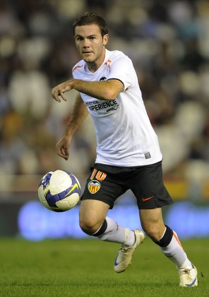 Mata Valencia Runs Ball Spain Valencia Editorial Stock Photo - Stock ...