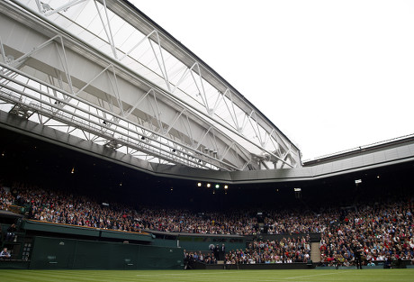Royal Box Centre Court Roof Half Editorial Stock Photo - Stock Image ...