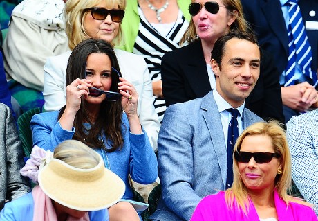 Pippa James Middleton Watch Roger Federer Editorial Stock Photo - Stock ...