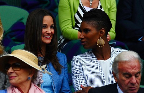 Pippa Middleton Denise Lewis United Kingdom Editorial Stock Photo ...