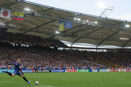 England Goalkeeper Paul Robinson Takes Goal Editorial Stock Photo ...