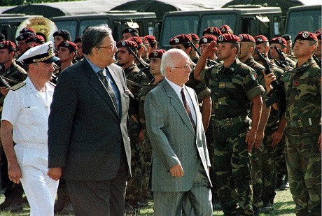 Italian Defence Minister Beniamino Andreatta Cl Editorial Stock Photo ...