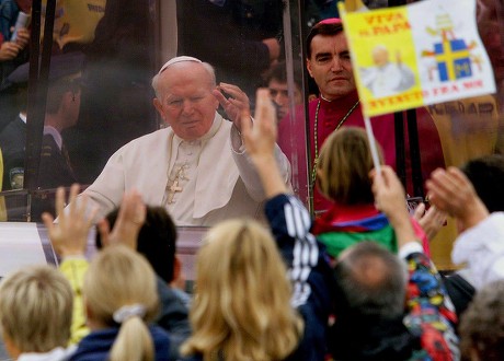 Pope John Paul Ii C Waves Editorial Stock Photo - Stock Image ...