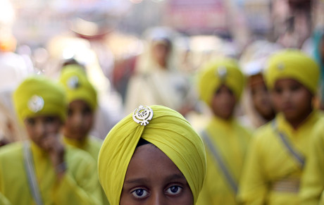 Sikh Boy Religious Sikh Emblem Called Editorial Stock Photo - Stock ...