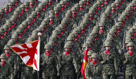 Japanese Ground Self Defense Forces Military Editorial Stock Photo ...