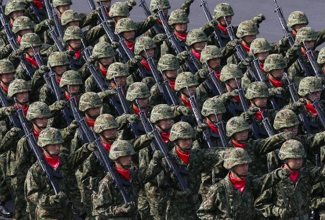 Japanese Ground Self Defense Forces Military Editorial Stock Photo ...