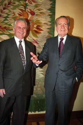 Ukrainian President Leonid Kravchuk L Smiles Editorial Stock Photo ...