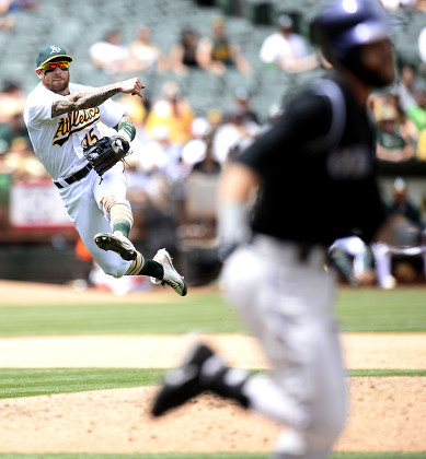 Oakland Athletics Third Baseman Brett Lawrie Editorial Stock Photo ...