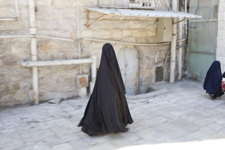 Ultra Orthodox Jewish Women Haredi Burqa Editorial Stock Photo - Stock ...
