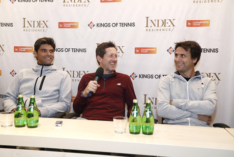 Kings of Tennis press conference, Stockholm, Sweden - 07 Mar 2017 Stock ...