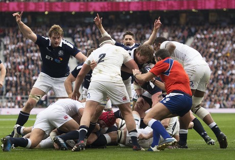 Gordon Reid Puts Try Scotland England Editorial Stock Photo - Stock ...