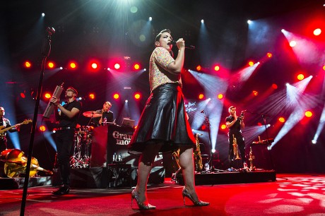 Dutch Singer Caro Emerald Performs On Editorial Stock Photo - Stock ...