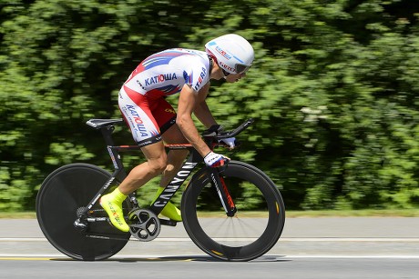 Slovenba Rider Simon Spilak Team Katusha Editorial Stock Photo - Stock ...