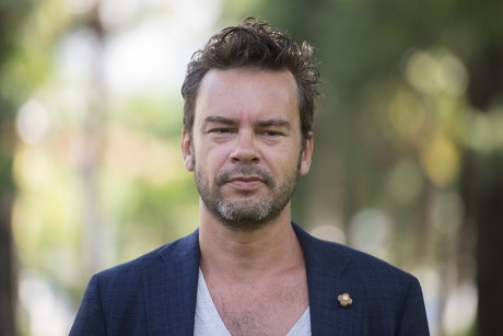 Dutch Actor Tom Dewispelaere Poses During Editorial Stock Photo - Stock ...