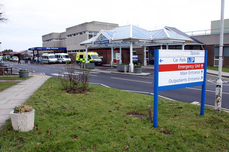 Eastbourne District General Hospital Where 15yearold Editorial Stock ...