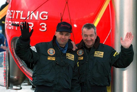 Chateau Doex Switzerland Pilots Breitling Orbiter Editorial Stock Photo ...
