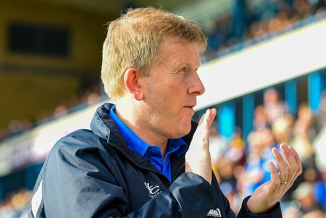 Gillingham Manager Adrian Pennock During Efl Editorial Stock Photo ...