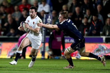 Sam Asplandrobinson England Runs Past Bruce Editorial Stock Photo ...