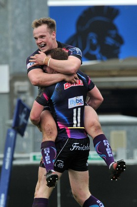 Max Bodilly Exeter Chiefs Celebrates Scoring Editorial Stock Photo ...