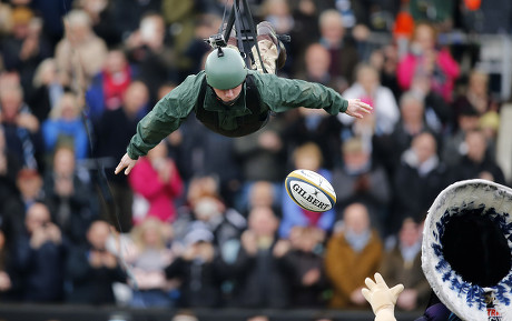 Royal Marines Deliver Ball Style Down Editorial Stock Photo - Stock ...
