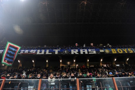 Inter Milan Fans Ultras Banner Italy Editorial Stock Photo - Stock ...