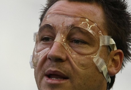 Chelsea Captain John Terry Wears Mask Editorial Stock Photo - Stock ...