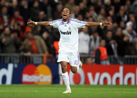 Robinho Real Madrid Celebrates 30 Editorial Stock Photo - Stock Image ...