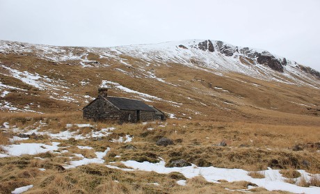 One Most Secluded Bothies Highlands Located Editorial Stock Photo ...
