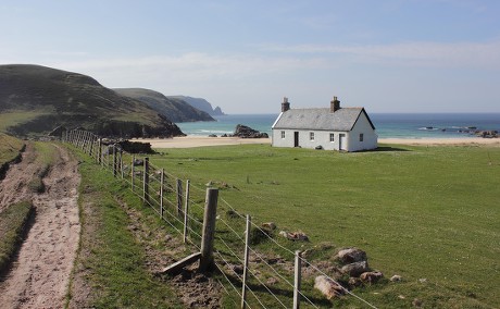 This Bothy Kearvaig Northern Highlands Nestled Editorial Stock Photo ...