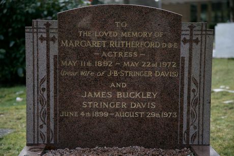 Sir John Mills Grave Saint Marys Editorial Stock Photo - Stock Image ...
