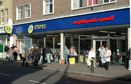 99p Stores Shop Which Replaced Woolworths Editorial Stock Photo - Stock ...