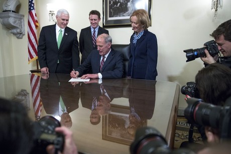 Dan Coats 2r His Wife Marsha Editorial Stock Photo - Stock Image ...