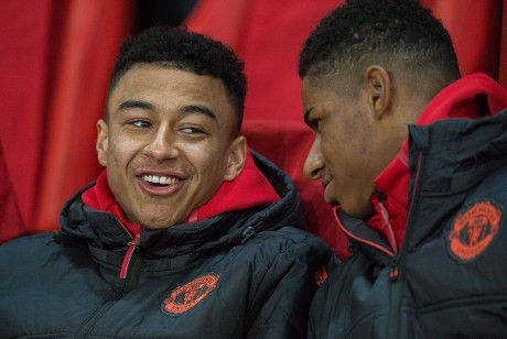 Manchester Uniteds Jesse Lingard L Marcus Editorial Stock Photo - Stock ...