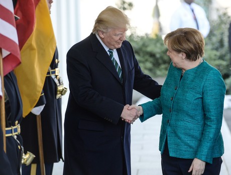 German Chancellor Angela Merkel visits USA, Washington - 17 Mar 2017 ...