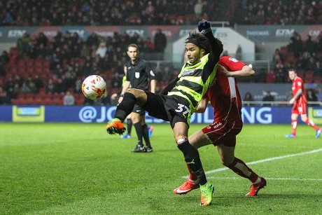 Isaiah Brown Huddersfield Town Clears Ball Editorial Stock Photo ...