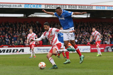 Charlie Lee Stevenage During Stevenage Vs Editorial Stock Photo - Stock ...