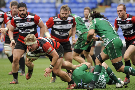 Jack Innard Cornish Pirates Tackled By Editorial Stock Photo - Stock ...