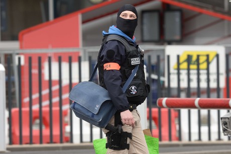 French Police Officers Operate Orly Airport Editorial Stock Photo ...