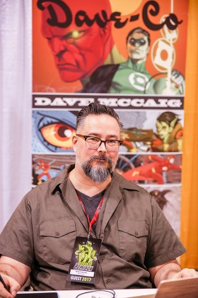 Comic Book Artist Dave Mccaig Superman Editorial Stock Photo - Stock ...